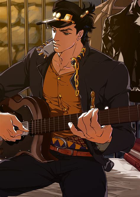 Kuujou Joutarou Stardust Crusaders Image By Emg