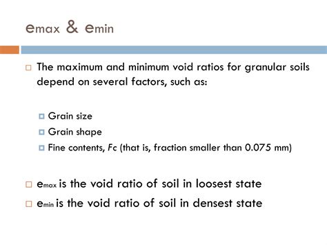 Void Ratio Correlations Pdf
