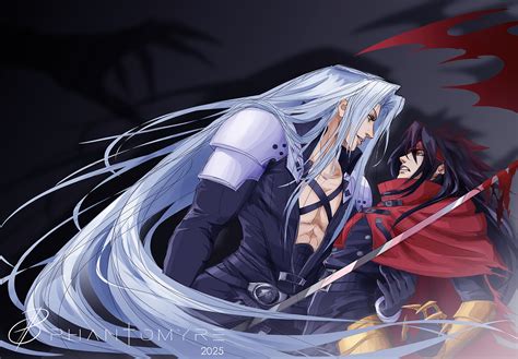 Phantomyre Sephiroth Vincent Valentine Final Fantasy Final Fantasy