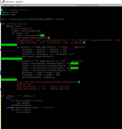 Tf Luna Lidar Sensor Not Working With Ardupilot 436 And Navio2 Arducopter Ardupilot Discourse