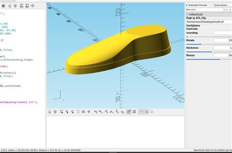 3d Part Design With Inkscape And Openscad 94 Using Minkowski To