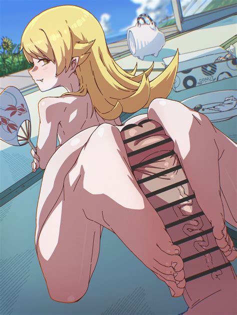 Funen Gomi M Oshino Shinobu Bakemonogatari Monogatari Series