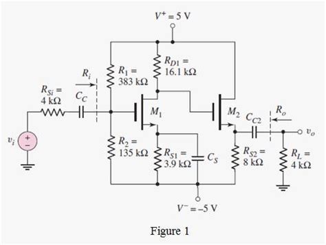 The Transistor Parameters Of The Circuit In Figure 4 49 Are V T N 1 V T N 2 0 6 V K N 1