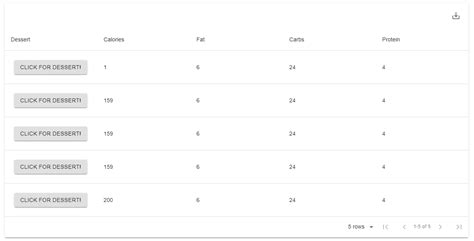Table Powershell Universal