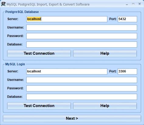 Mysql Postgresql Import Export And Convert Software Download And Review