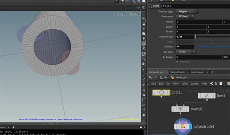 Does Polyfill Just Put Caps On The End Of Geometry Or Does It Fill The Internal Space