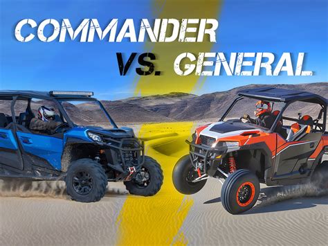 Polaris General 1000 Vs Can Am Commander 1000 Which Utv Is Perfect