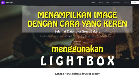 Javascript Lightbox Tutorial Menampilkan Gambar Menggunakan Lightbox