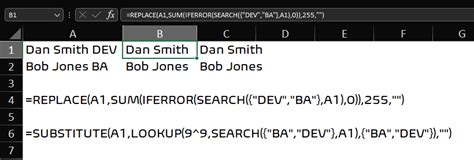 excel remove text after string for multiple possible strings dev