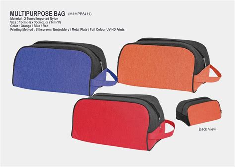 Multi Purpose Bag M1mpb6411 16cmh X 33cml X 21cmw Tmall