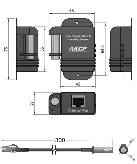 Temperature And Humidity Sensor Networked Sensor Monitoring
