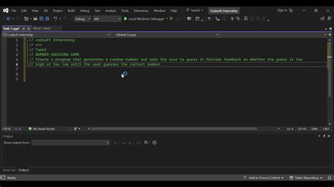 coding internship cplusplus softwaredevelopment feedbackwelcome