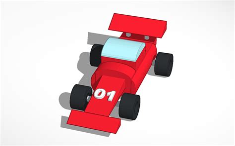3d Design Race Car Tinkercad