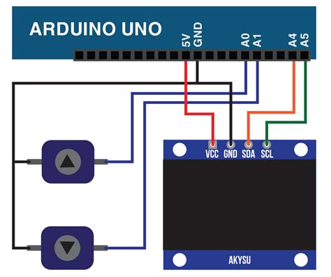 Tạo Menu Cuộn Đơn Giản Trên Màn Hình Oled Với Arduino