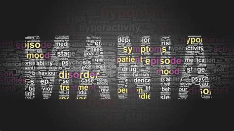 Mania Essential Subjects And Terms Related To Mania Arranged By Importance In A 4 Color High