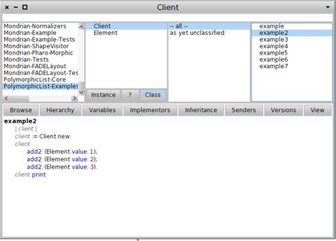 recursive polymorphic list crab log
