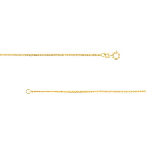 14k 1mm Wheat Chain Angel Haven Specialty Jewelers