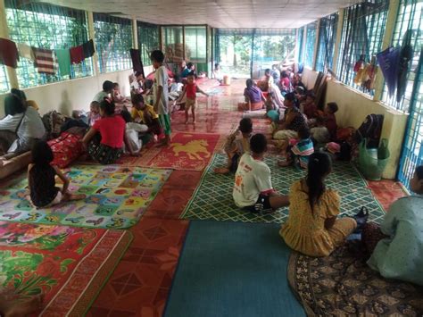 ကျိုက်ထိုမြို့နယ်အတွင်းရှိ မြေအနိမ့်ပိုင်းနေအိမ်များသို့ ရေများထပ်မံဝင