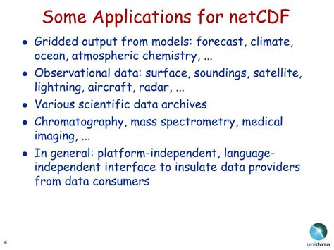 Ppt Netcdf Data Model Programming Interfaces Conventions And