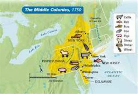 Colonial Maps New York