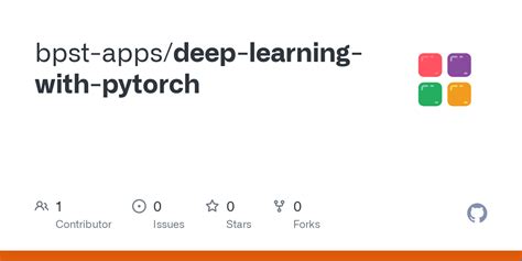 GitHub Bpst Apps Deep Learning With Pytorch