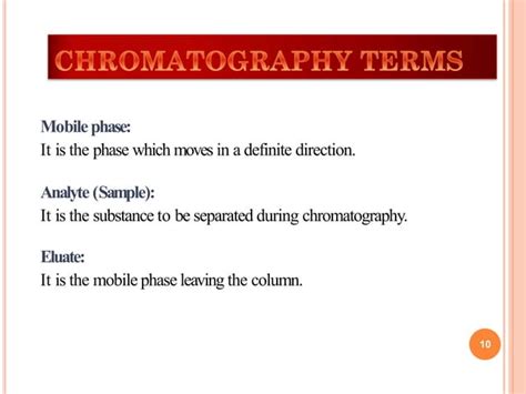 Chromatography Ppt Use And Its Application Ppt