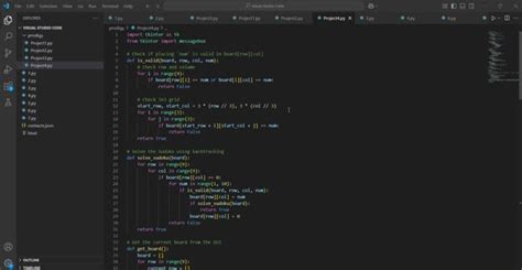 Prodigyinfotech Python Tkinter Sudokusolver Codingjourney Gui