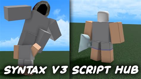 Roblox Syntax V3 Fe Script Hub Youtube