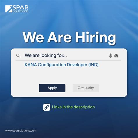 Spar Solutions On Linkedin Hiring Techjobs Itsolutioning Developer