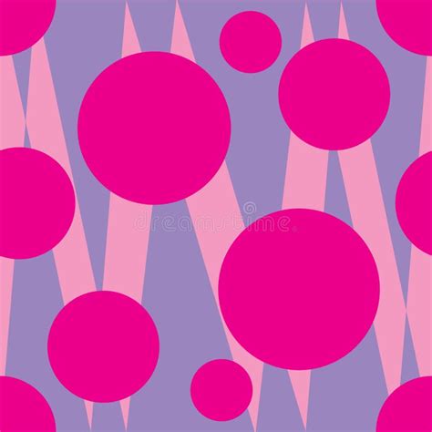 Abstract Circle Pattern Background Vector Graphic Illustration Stock Vector Illustration Of