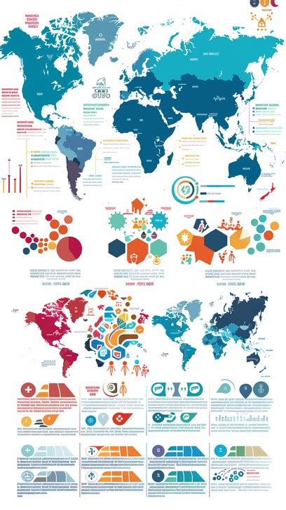 Free Global Data Visualization Photo Infographic Data World Download At Stockcake