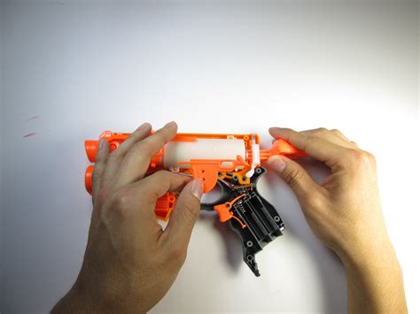 Nerf N Strike Firestrike Firing Trigger Replacement IFixit Repair Guide