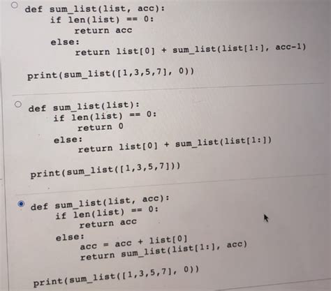 Solved Tail Recursion Describes A Style Of Recursive