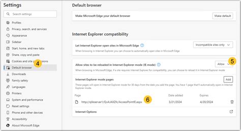 Run Microsoft Edge In Ie Mode To Be Able To Use Qlikviews Internet