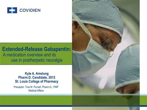 Gralise Gabapentin Er Ppt Brain And Nervous System Disorders Diseases And Conditions