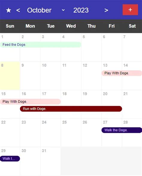 Simple Events Calendar With Php Mysql Free Code Download