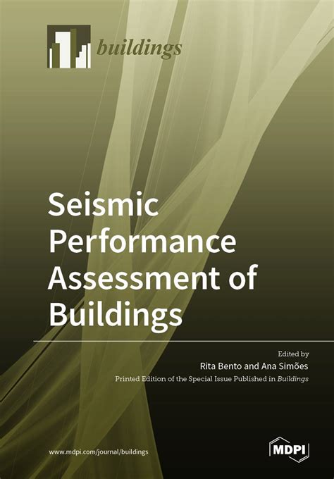 Seismic Performance Assessment Of Buildings Mdpi Books