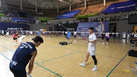2024 빅터 잠스트 배드민턴 코리아 슈퍼토너먼트 자강남복 권도윤 허동녕 Vs 이재진 이종찬 Youtube