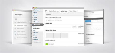 Wordpress Theme Panel Options Frameworks