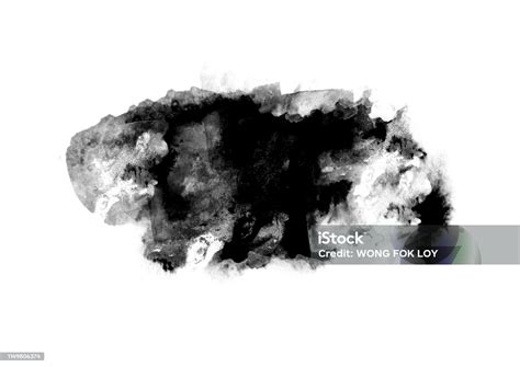 배경에 대 한 블랙 컬러 그래픽 패치 그래픽 브러쉬 스트로크 디자인 효과 요소 0명에 대한 스톡 사진 및 기타 이미지 0명 디자인 말레이시아 Istock