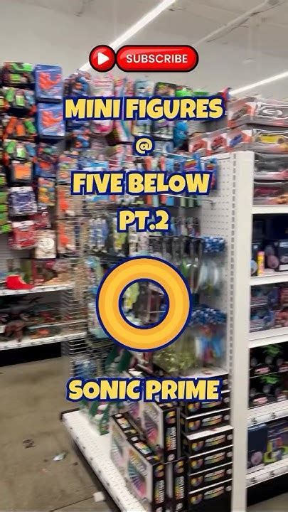 Sonic The Hedgehog Mini Figures Five Below Sonic Prime Bargain
