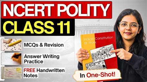 Ncert Polity Class 11 Complete One Shot Indian Constitution At Work