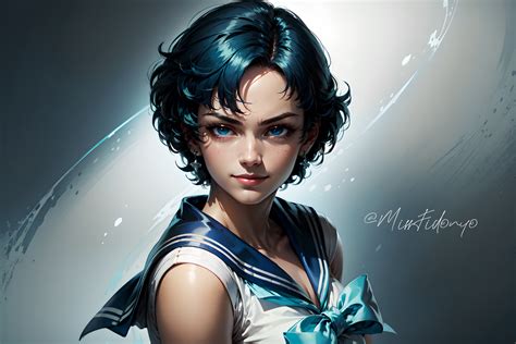 Ami Mizunosailor Mercury Sailor Moon By Missfidonyo On Deviantart