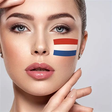 3 5 листа стикери за татуировки с холандски флаг подходящи Temu Bulgaria