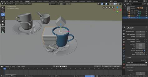 What S Wrong With My Fluid Simulation Blender Stack Exchange