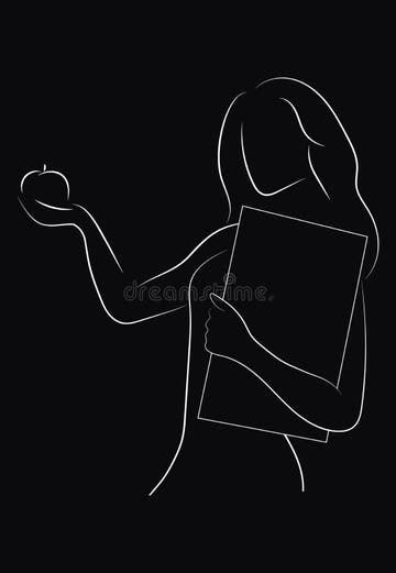 Linear Art Slender Woman Stock Illustrations 85 Linear Art Slender