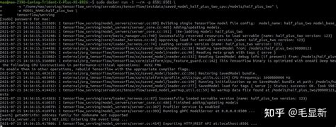 Tensorflow Serving With Docker 知乎