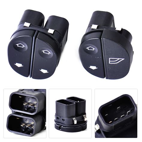 beler 2pcs Power Window Switch Fit for Ford Fiesta Fusion KA Puma ...