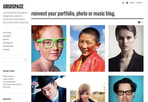 Showcase Of Beautiful Wordpress Themes With Left Sidebars Hongkiat