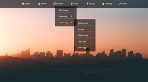 How To Create A Drop Down Menu Using Html Css Coding With Nick